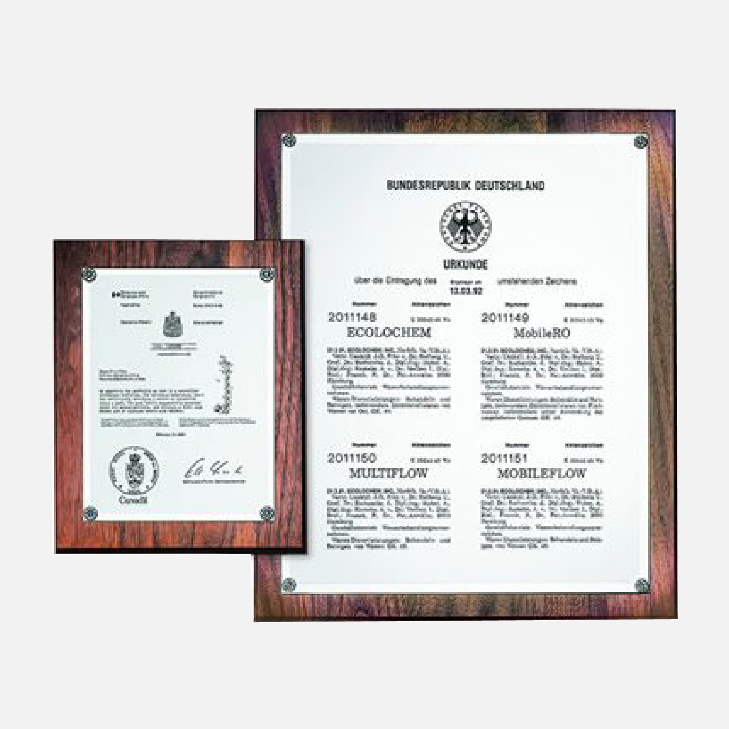 International Patent Plaque – Massillon Plaque Company